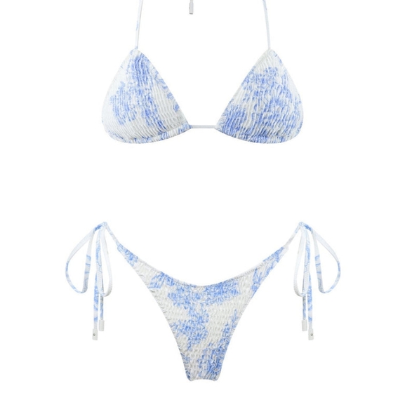 triangl swimwear | Swim | Triangle Vinca Indigo Top L And Bottom S ...
